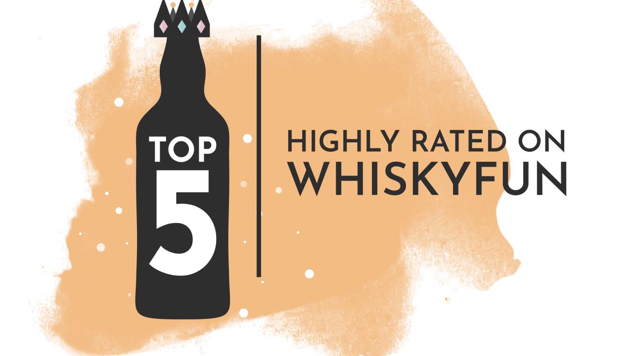 December's Top Five: Highly Rated Whiskies on WhiskyFun.com | Whisky ...