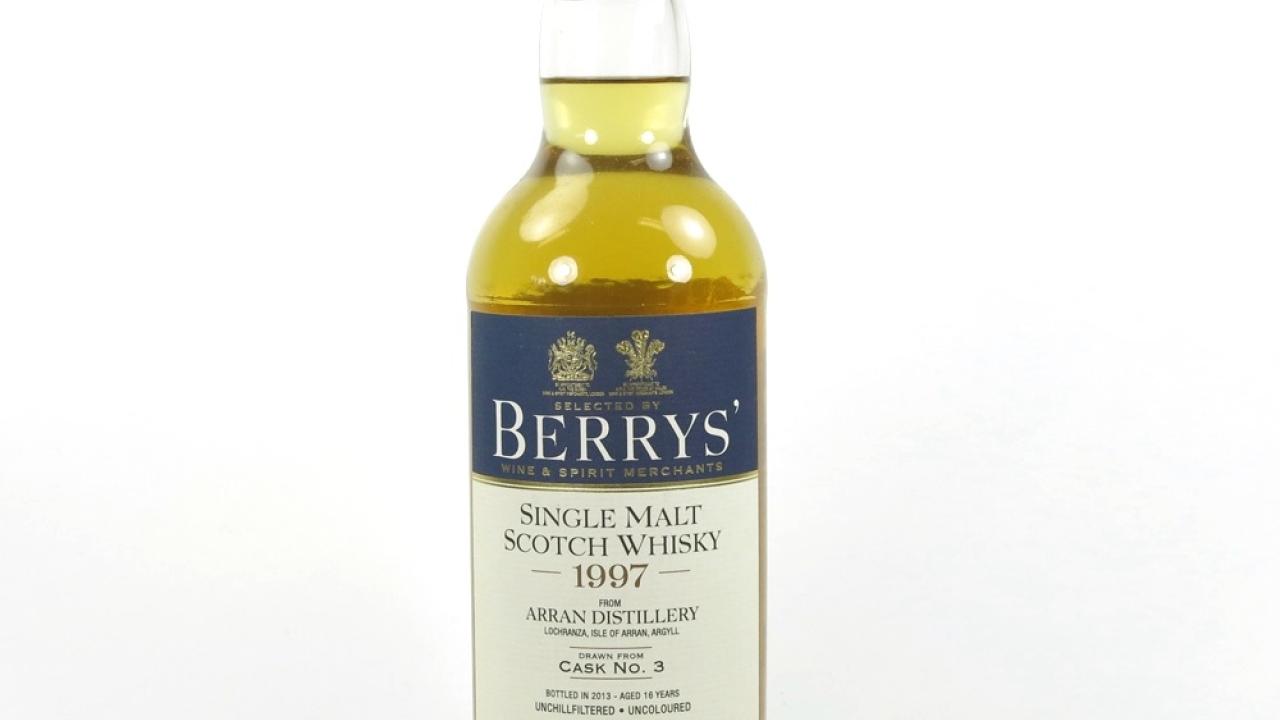Arran 1997 Berry's 16 Year Old Whisky | Whisky Auctioneer