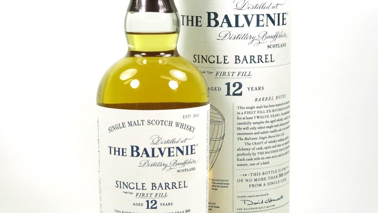 Balvenie Single Barrel 12 Year Old First Fill Whisky | Whisky Auctioneer