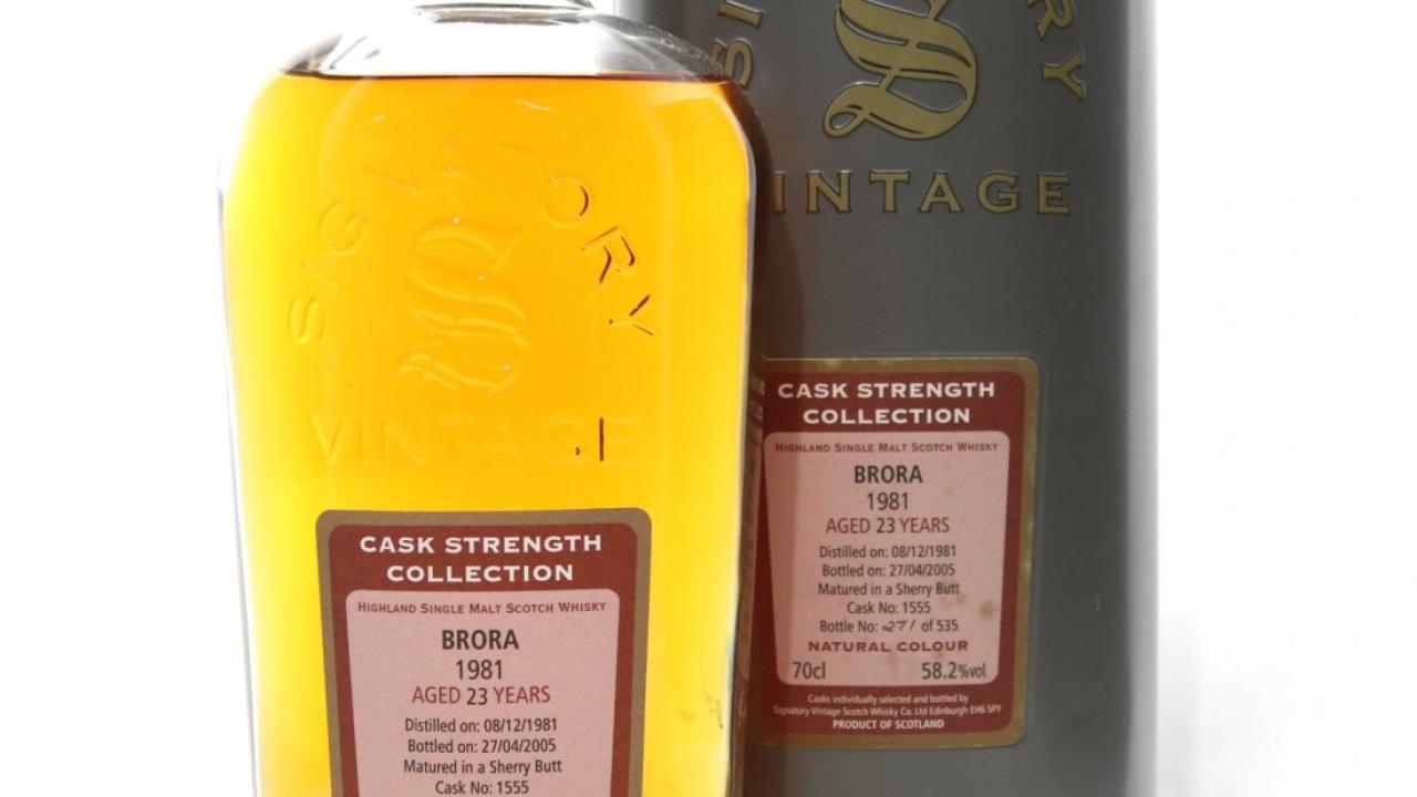 Brora 1981 Cask Strength Collection 23 Year Old Whisky | Whisky Auctioneer