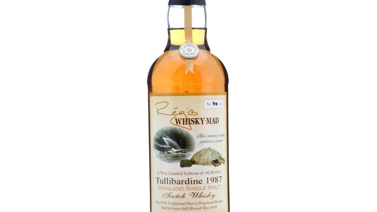 Tullibardine 1987 Regis Whisky-Mad Whisky | Whisky Auctioneer