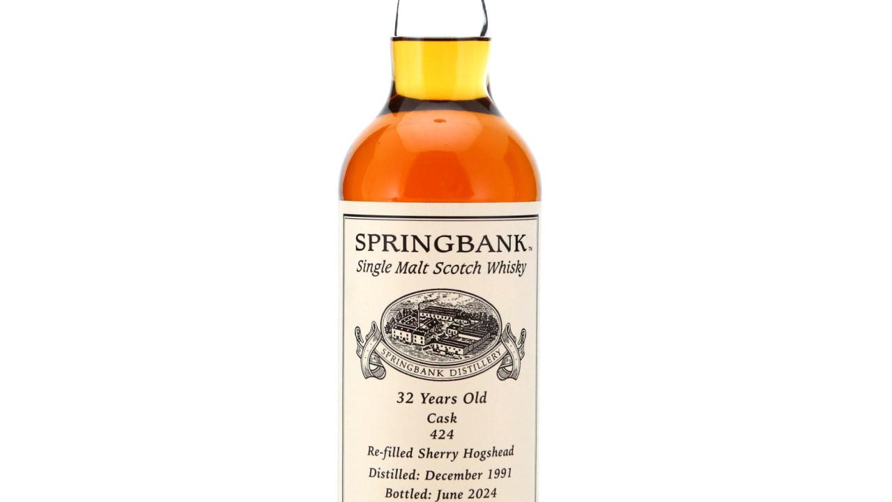 Springbank 1991 32 Year Old Whisky | Whisky Auctioneer