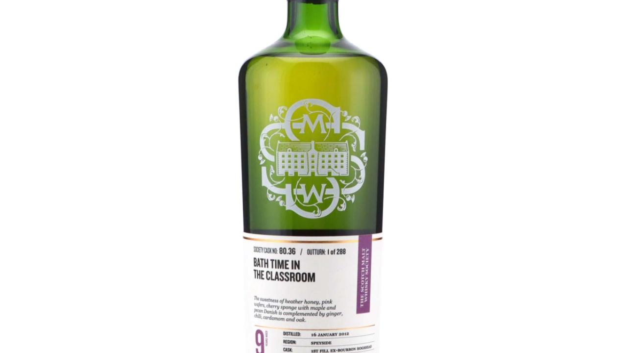 Glen Spey 2012 SMWS 9 Year Old 80.36 - Bath Time in the Classroom ...