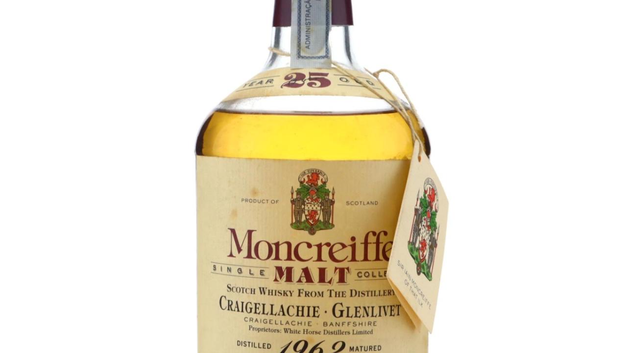 Craigellachie 1962 Moncrieffe Malt 25 Year Old Whisky | Whisky Auctioneer