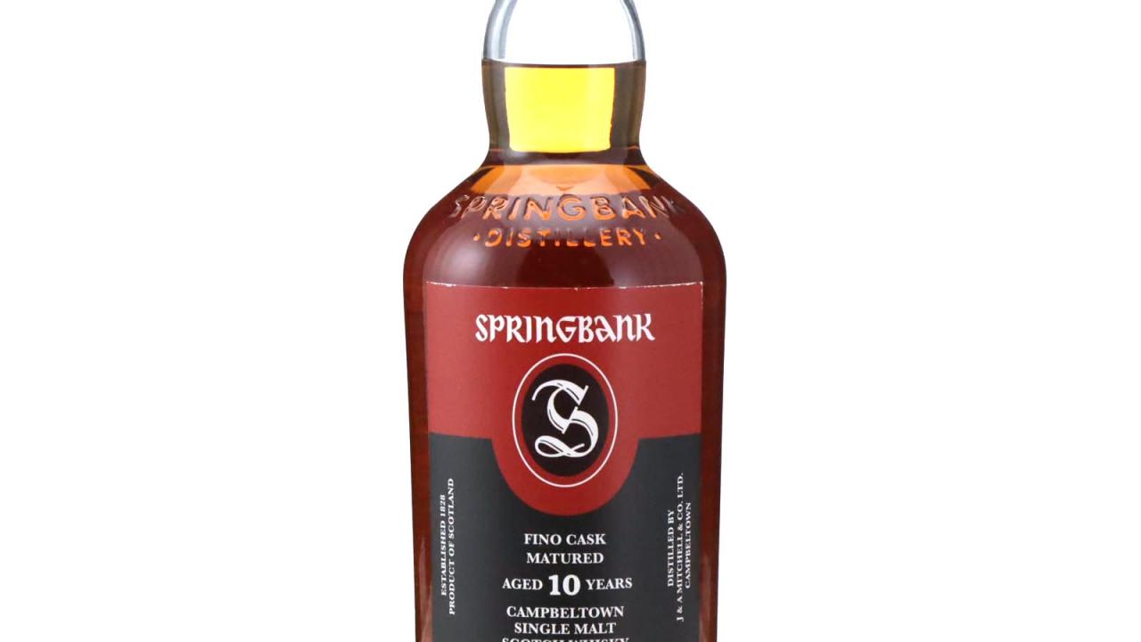 Springbank 2015 Fino Cask Matured 10 Year Old Whisky | Whisky Auctioneer