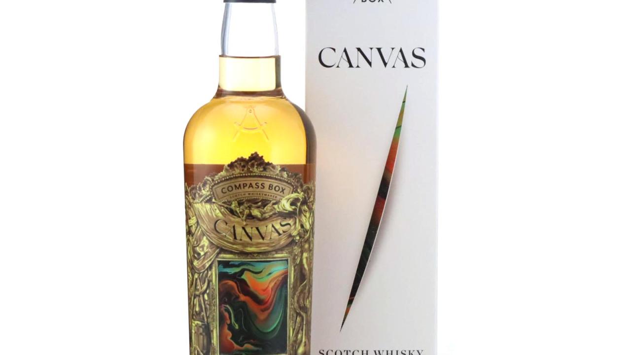 Compass Box Canvas Blended Malt Whisky | Whisky Auctioneer