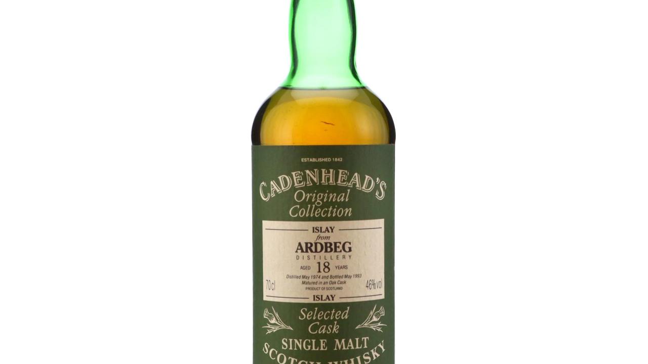 Ardbeg 1974 Cadenhead's Original Collection 18 Year Old Whisky | Whisky ...