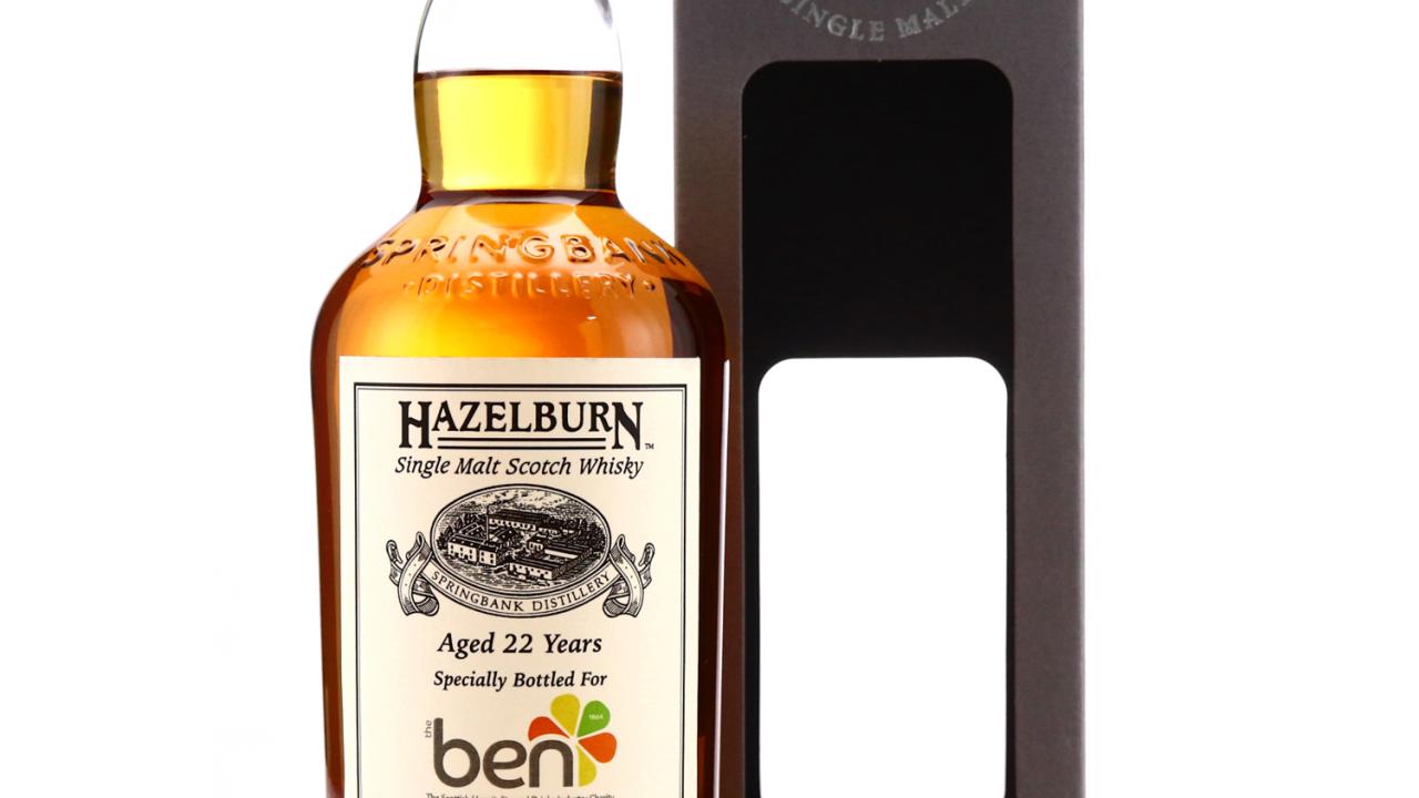 Hazelburn 22 Year Old The Ben / Bottle No.1 of 1 - Charity Lot Whisky | Whisky Auctioneer