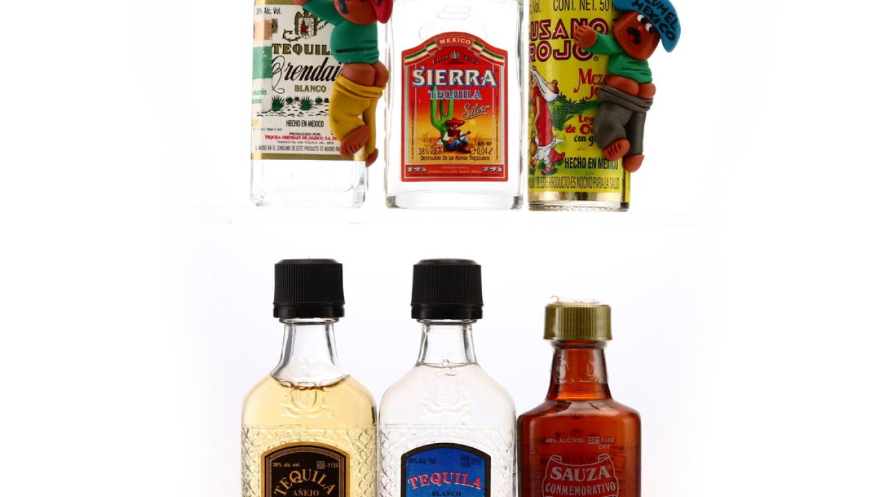 Tequila Miniatures x 6 Whisky | Whisky Auctioneer