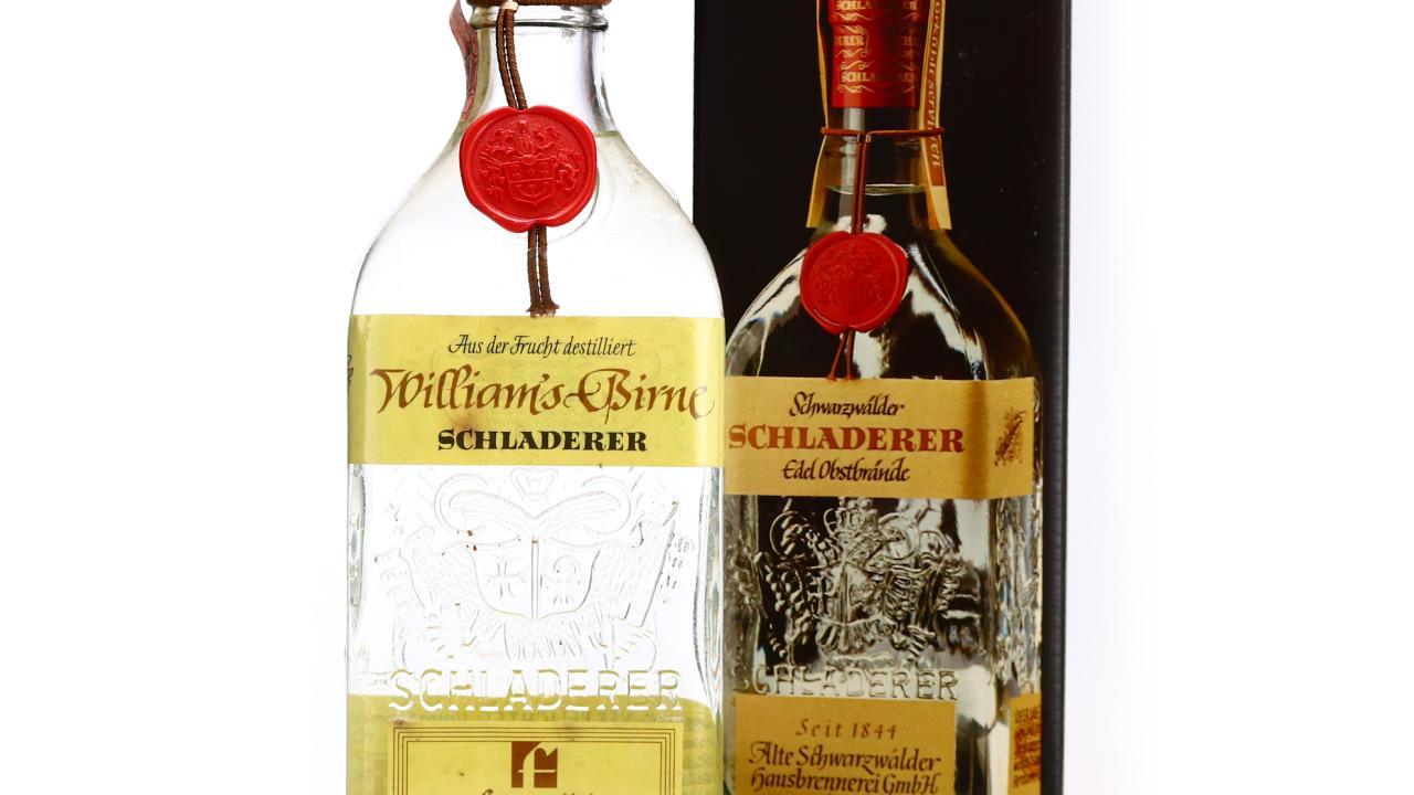 Schladerer Williams-Birne 1980s Whisky | Whisky Auctioneer
