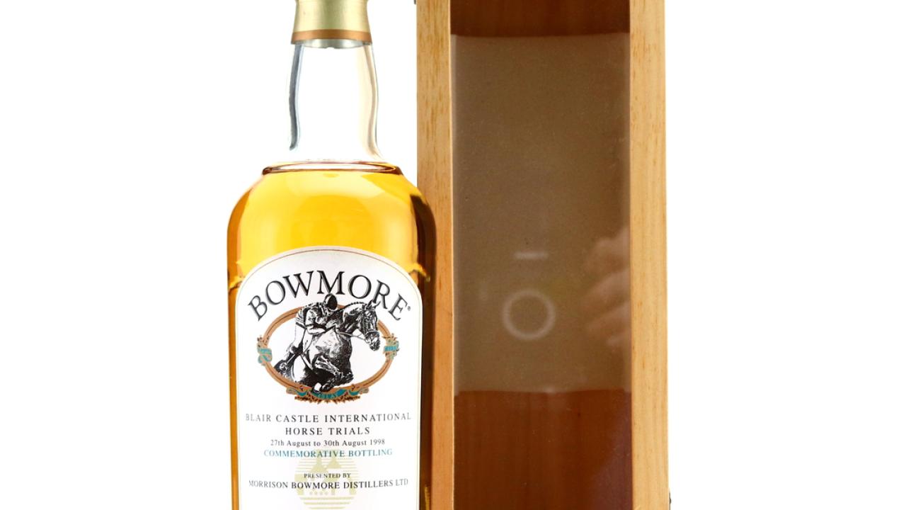Bowmore Blair Castle International Horse Trials 1998 Whisky | Whisky ...