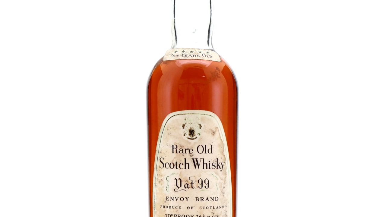 Vat 99 10 Year Old Rare Old Scotch Whisky Circa 1950s Whisky | Whisky ...