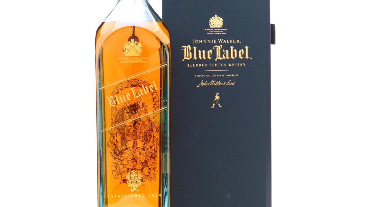 Johnnie Walker Blue Label Zodiac Series - Dragon Edition Whisky ...