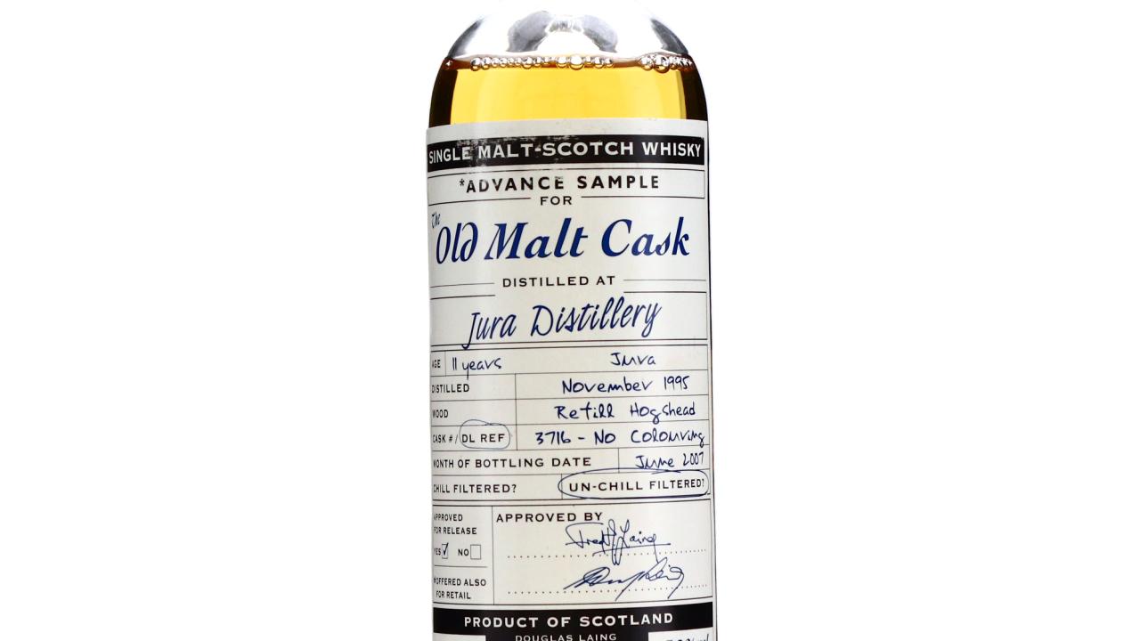 Jura 1995 Douglas Laing 11 Year Old / Advance Sample Whisky | Whisky ...
