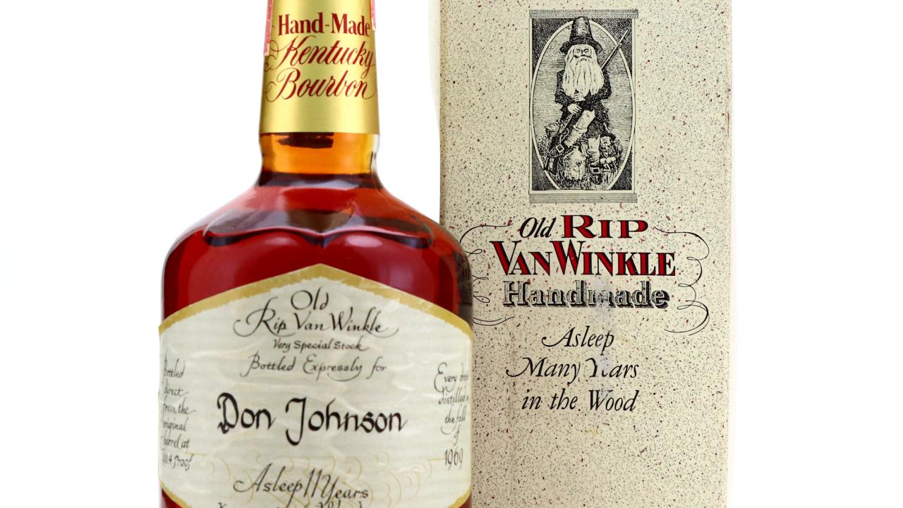 Old Rip Van Winkle 1969 Very Special Stock 11 Year Old / Don Johnson ...