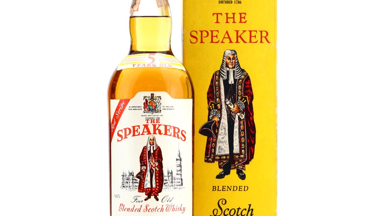 The Speakers 5 Year Old Red Stripe Scotch Whisky Whisky | Whisky Auctioneer