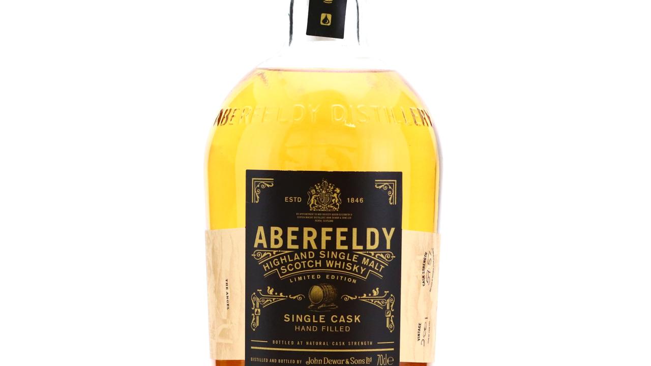 Aberfeldy 2001 Single Cask Hand Filled Whisky | Whisky Auctioneer