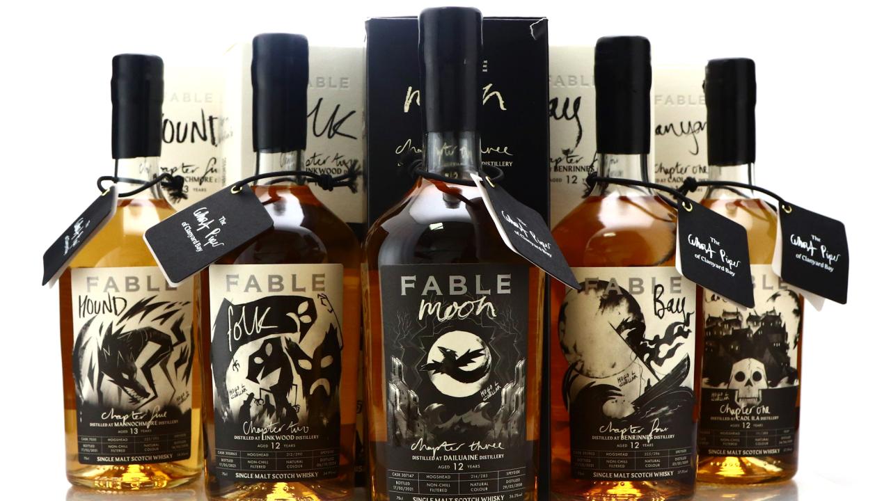 Fable Whisky Chapters One to Five Whisky | Whisky Auctioneer