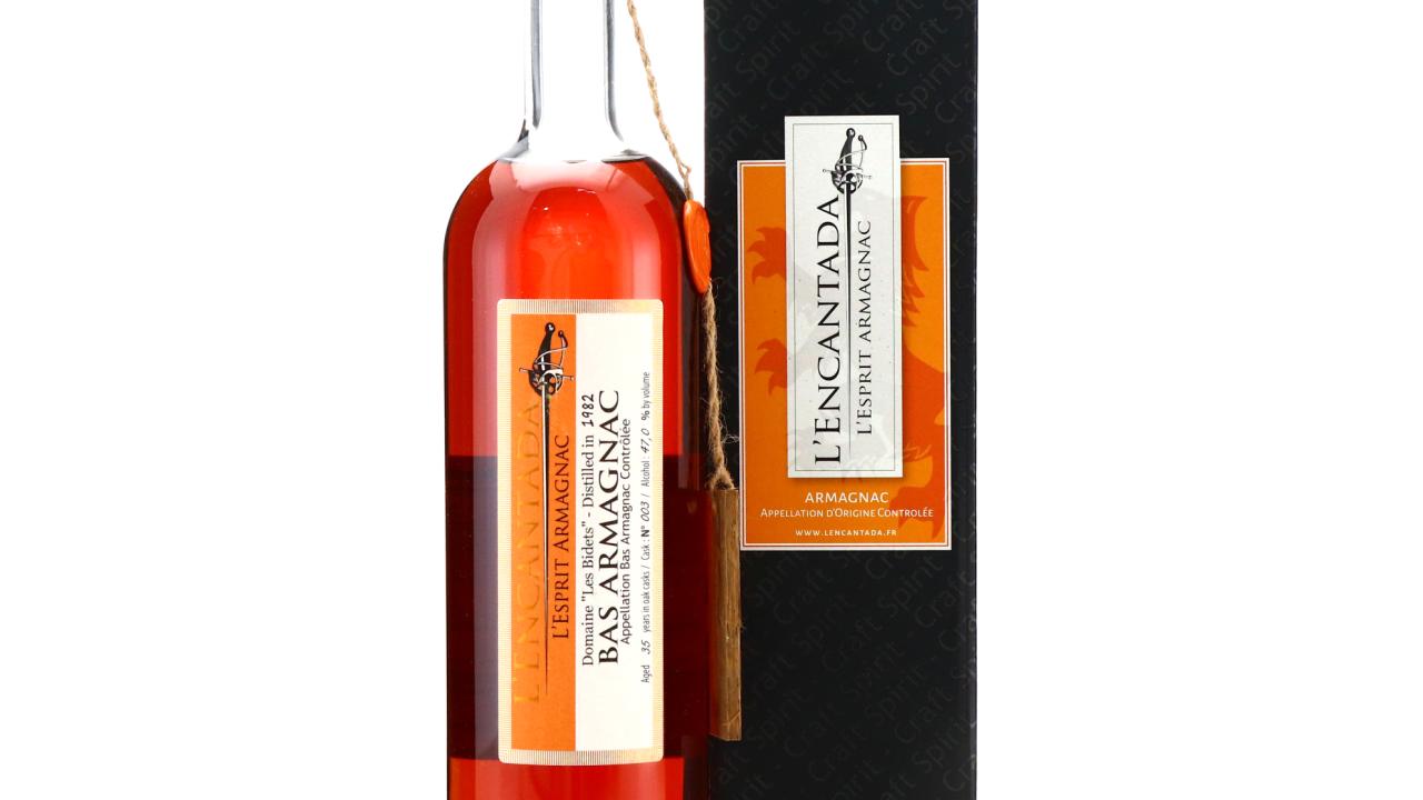 Domaine Les Bidets 1982 L'Encantada 35 Year Old Bas-Armagnac Whisky ...
