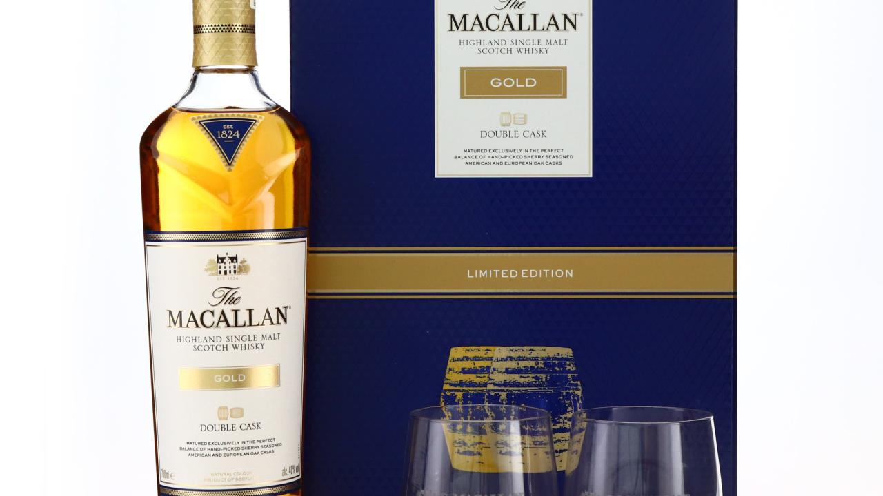 Macallan Gold Double Cask Limited Edition Gift Pack Whisky | Whisky Auctioneer