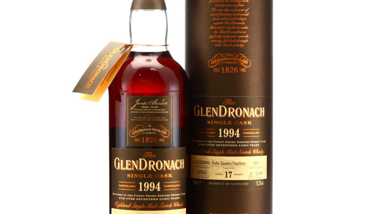Glendronach 1994 Single Cask 17 Year Old Whisky | Whisky Auctioneer