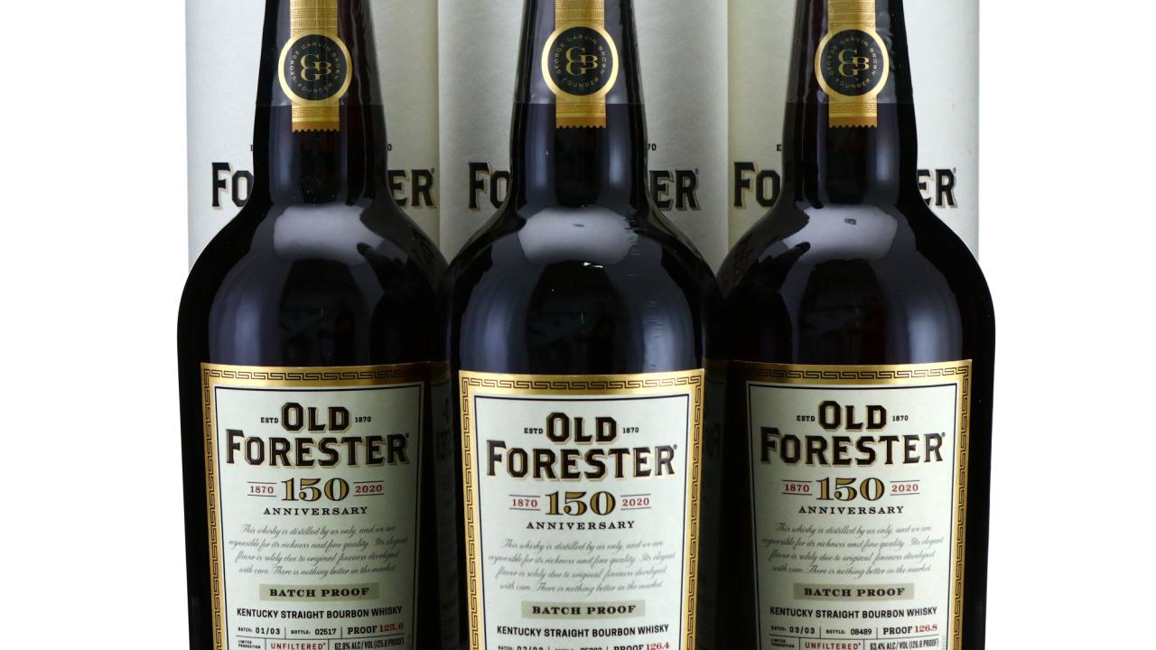 Old Forester 150th Anniversary Batch Proof Whisky | Whisky Auctioneer