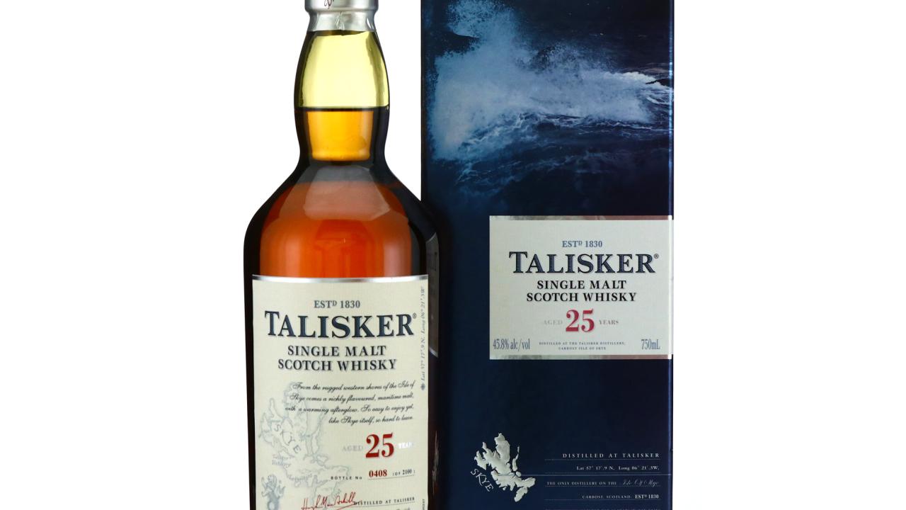 Talisker 25 Year Old 75cl Whisky | Whisky Auctioneer