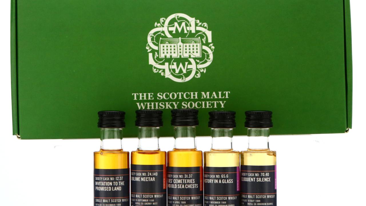 SMWS 30 Year Old Samples x 5 / / The Vaults Collection Whisky | Whisky ...