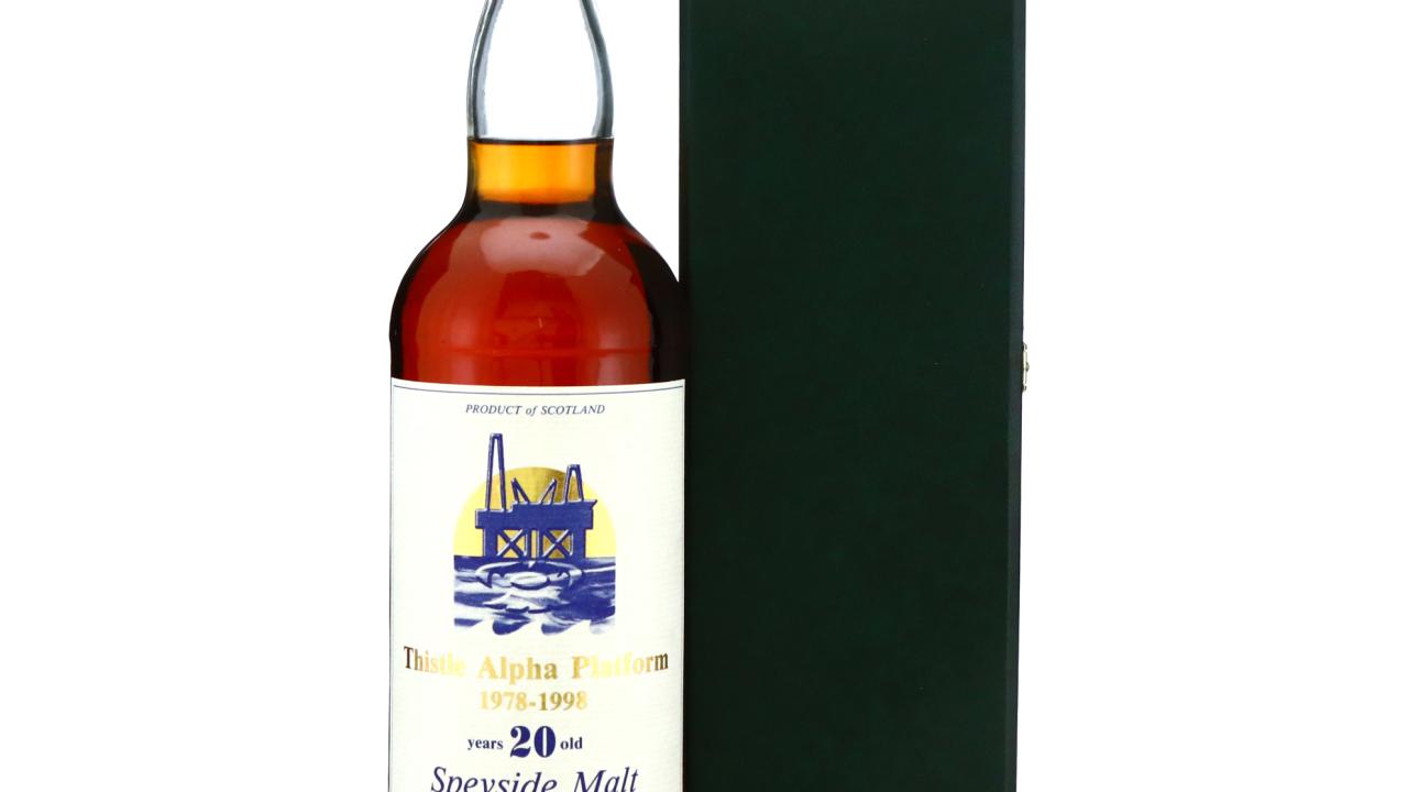 Thistle Alpha Platform 20 Year Old Speyside Malt Whisky Whisky | Whisky ...