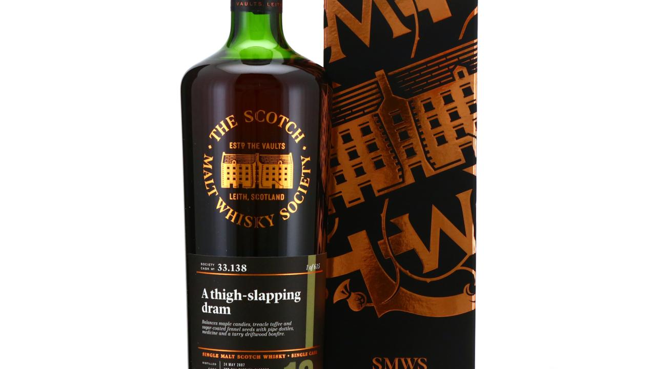 Ardbeg 2007 SMWS 12 Year Old 33.138 - A thigh-slapping dram Whisky ...