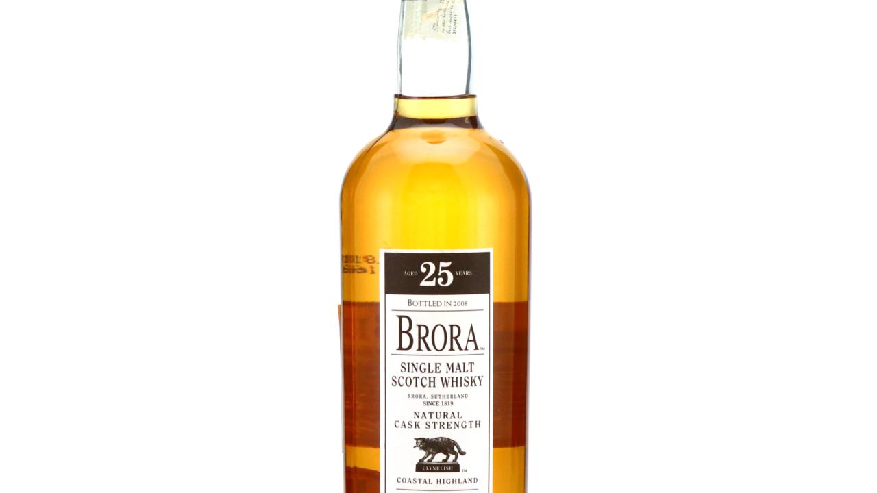Brora 25 Year Old Natural Cask Strength Whisky | Whisky Auctioneer