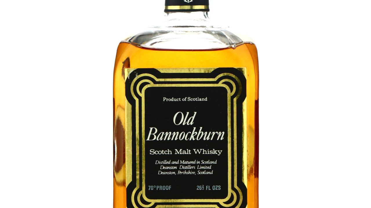 Old Bannockburn Scotch Malt Whisky 1970s Whisky | Whisky Auctioneer