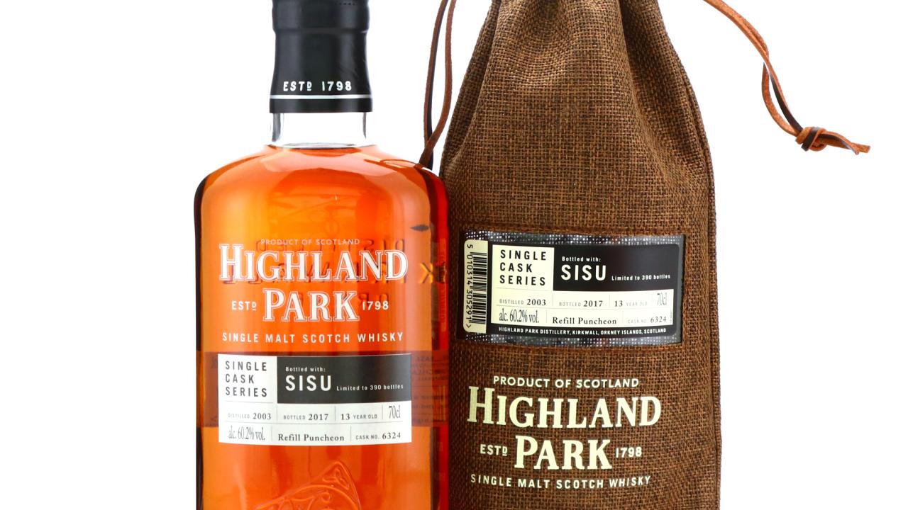 Highland Park 2003 Single Cask 13 Year Old #6324 - SISU Whisky | Whisky ...