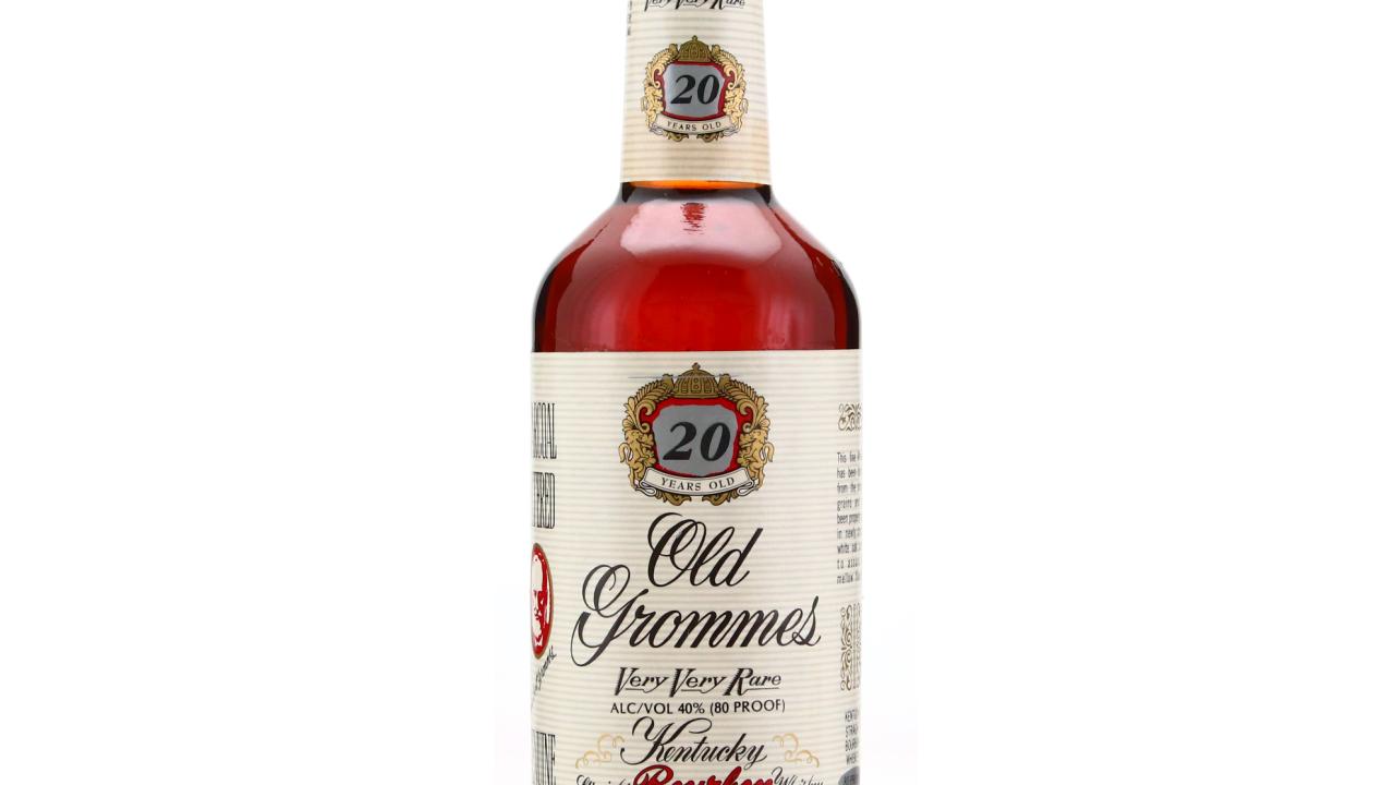 Grommes 20 Year Old Kentucky Straight Bourbon 1990s Whisky | Whisky ...
