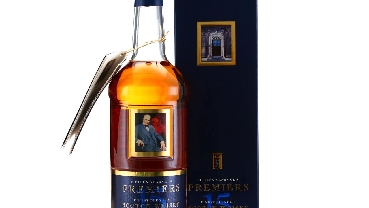 Premiers 15 Year Old Scotch Whisky / Winston Churchill Whisky | Whisky ...