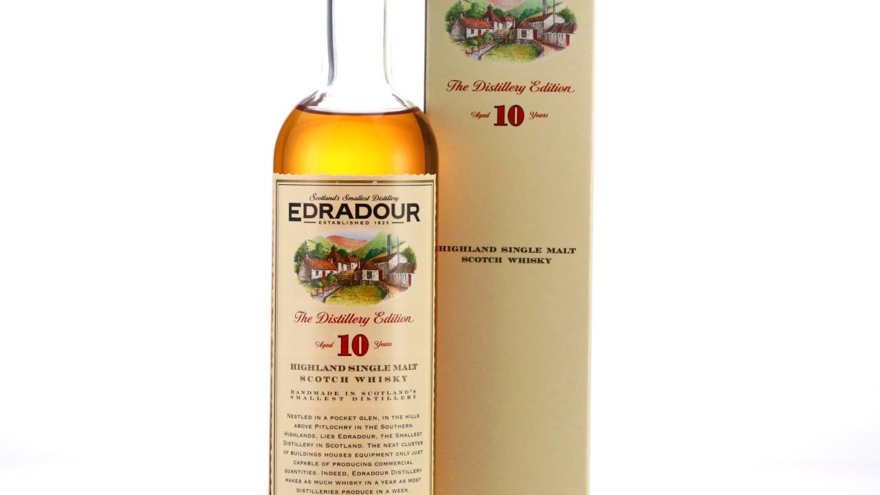 Edradour 10 Year Old Distillery Edition 20cl Whisky | Whisky Auctioneer