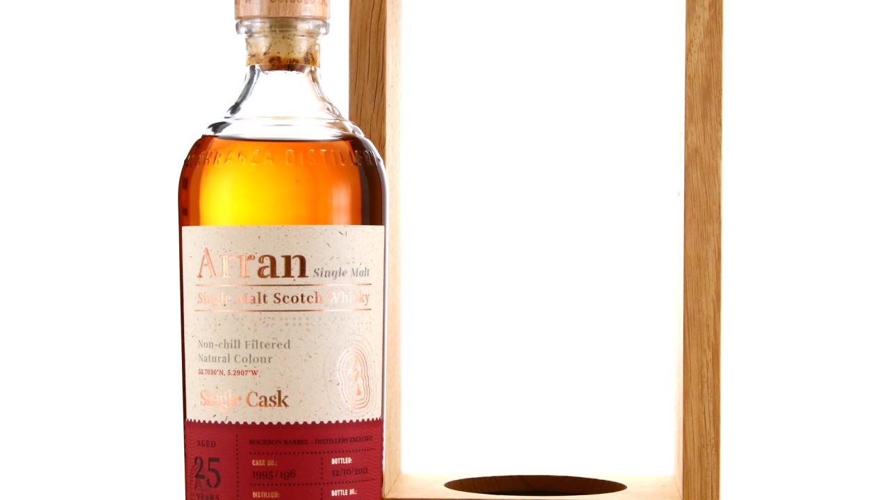 Arran 1995 Single Cask 25 Year Old Whisky | Whisky Auctioneer