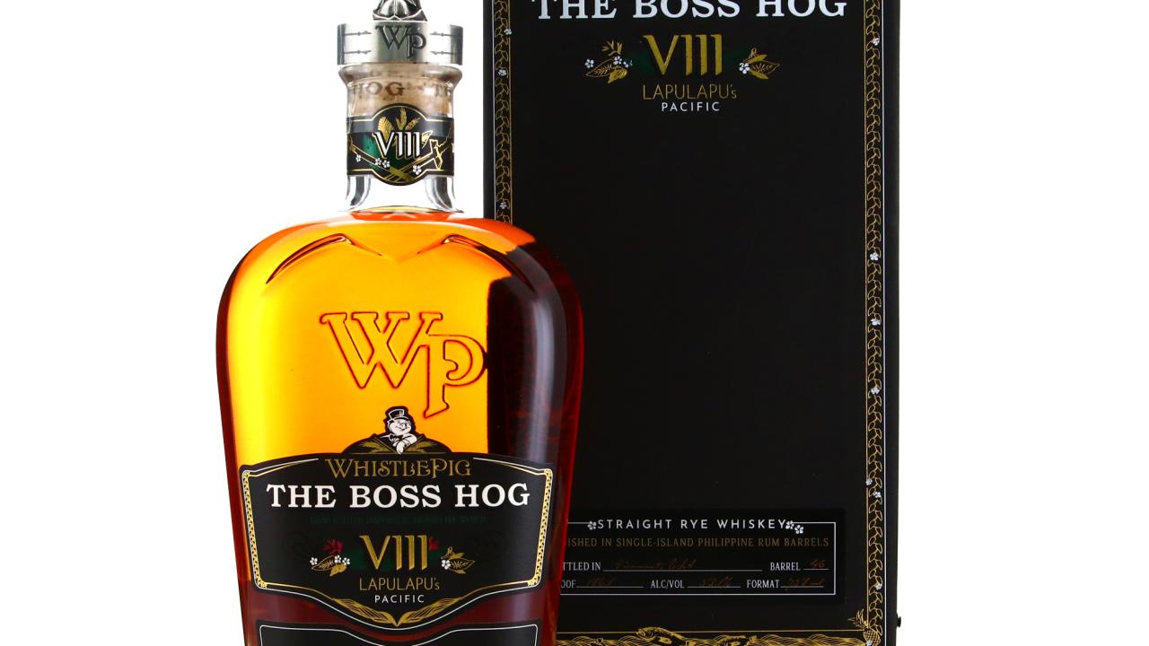 Whistlepig Single Rum Barrel Finish Rye #35 / The Boss Hog 8th Edition ...