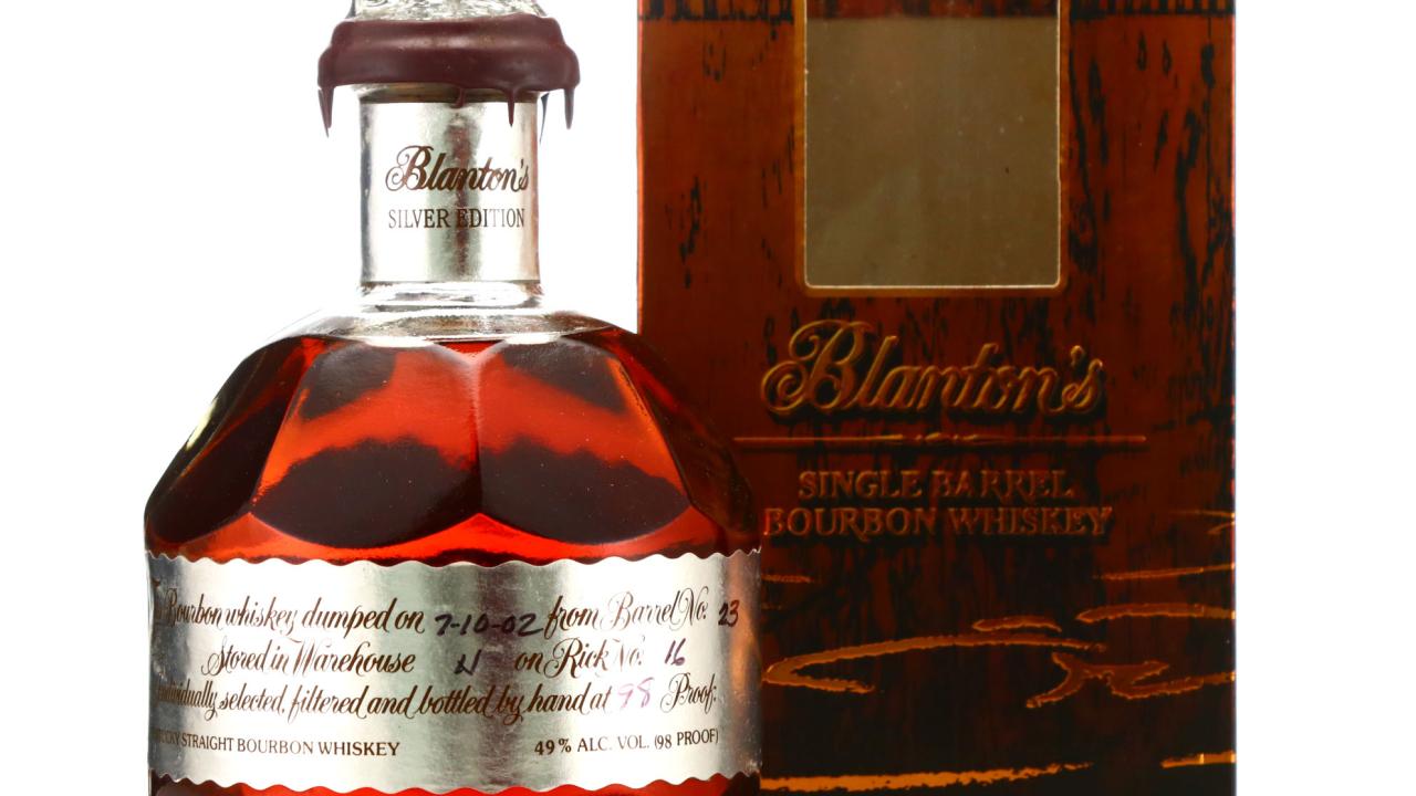 Blanton's Silver Edition Single Barrel Bourbon Whisky | Whisky Auctioneer