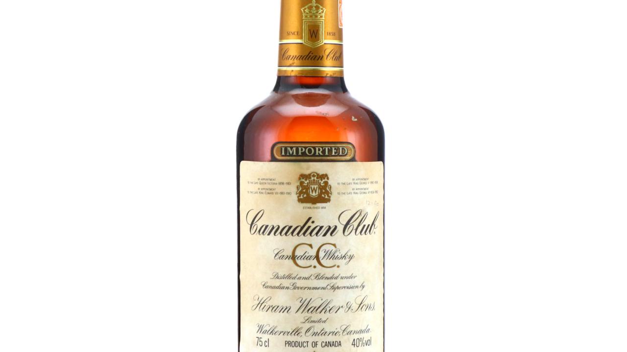 Canadian Club 6 Year Old 1980s Whisky | Whisky Auctioneer