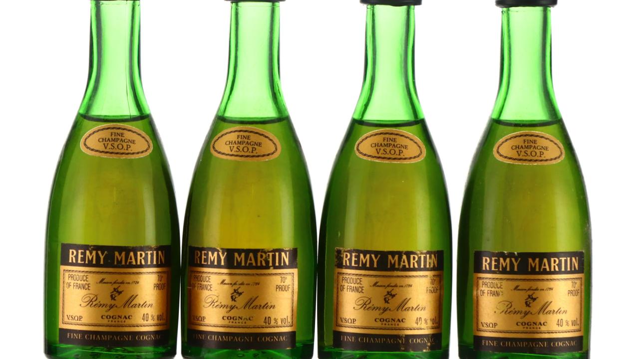 Rémy Martin VSOP Fine Champagne Cognac Miniature x 4 Whisky | Whisky ...
