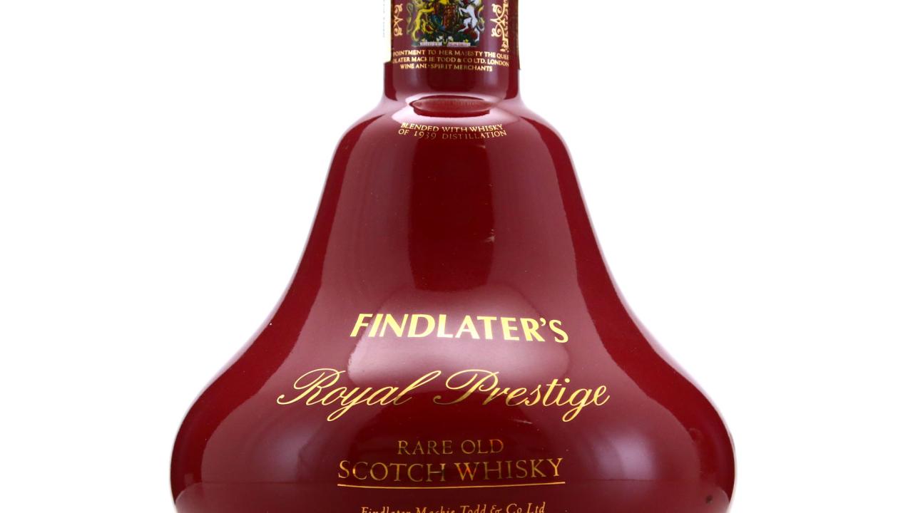 Findlater's Royal Prestige Decanter Whisky | Whisky Auctioneer
