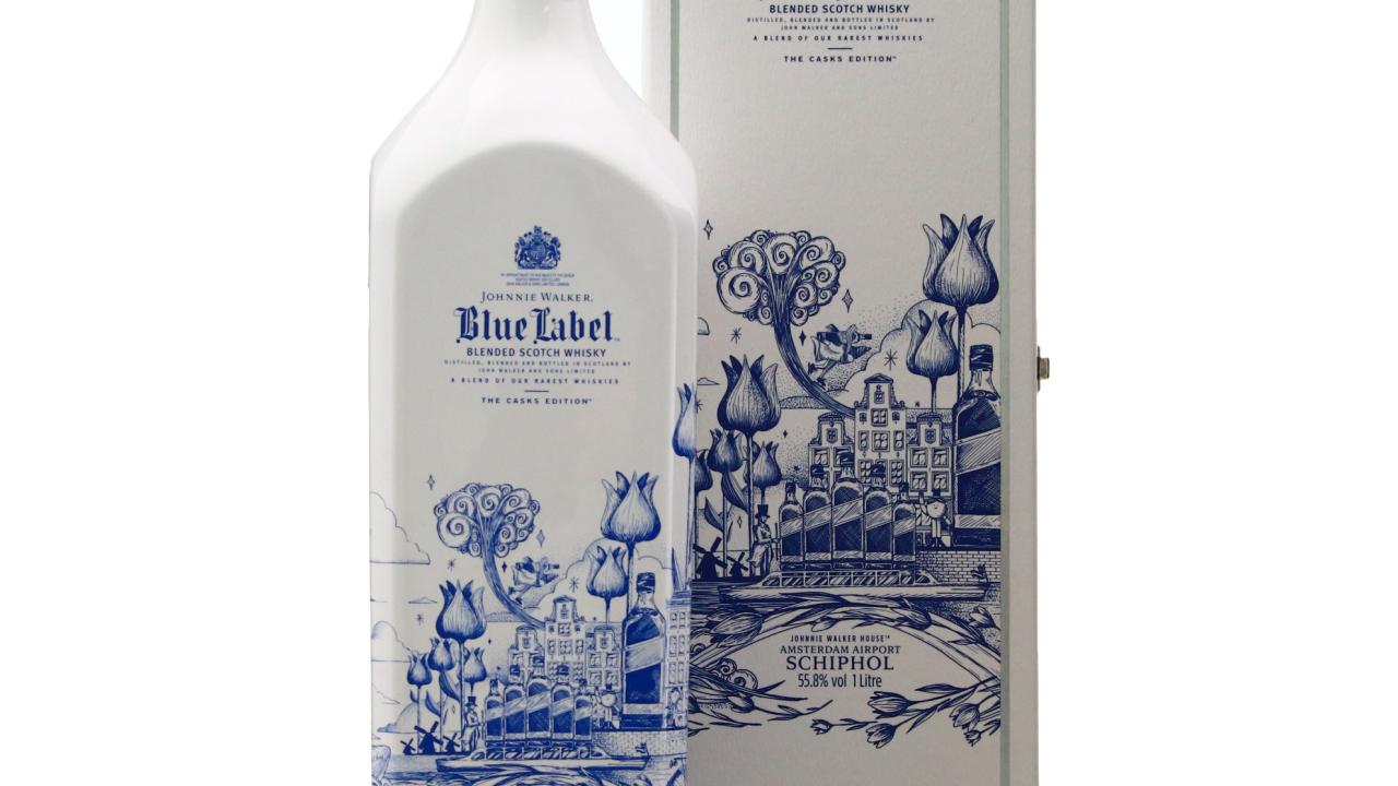 Johnnie Walker Blue Label The Casks Edition - Schiphol Airport Whisky ...