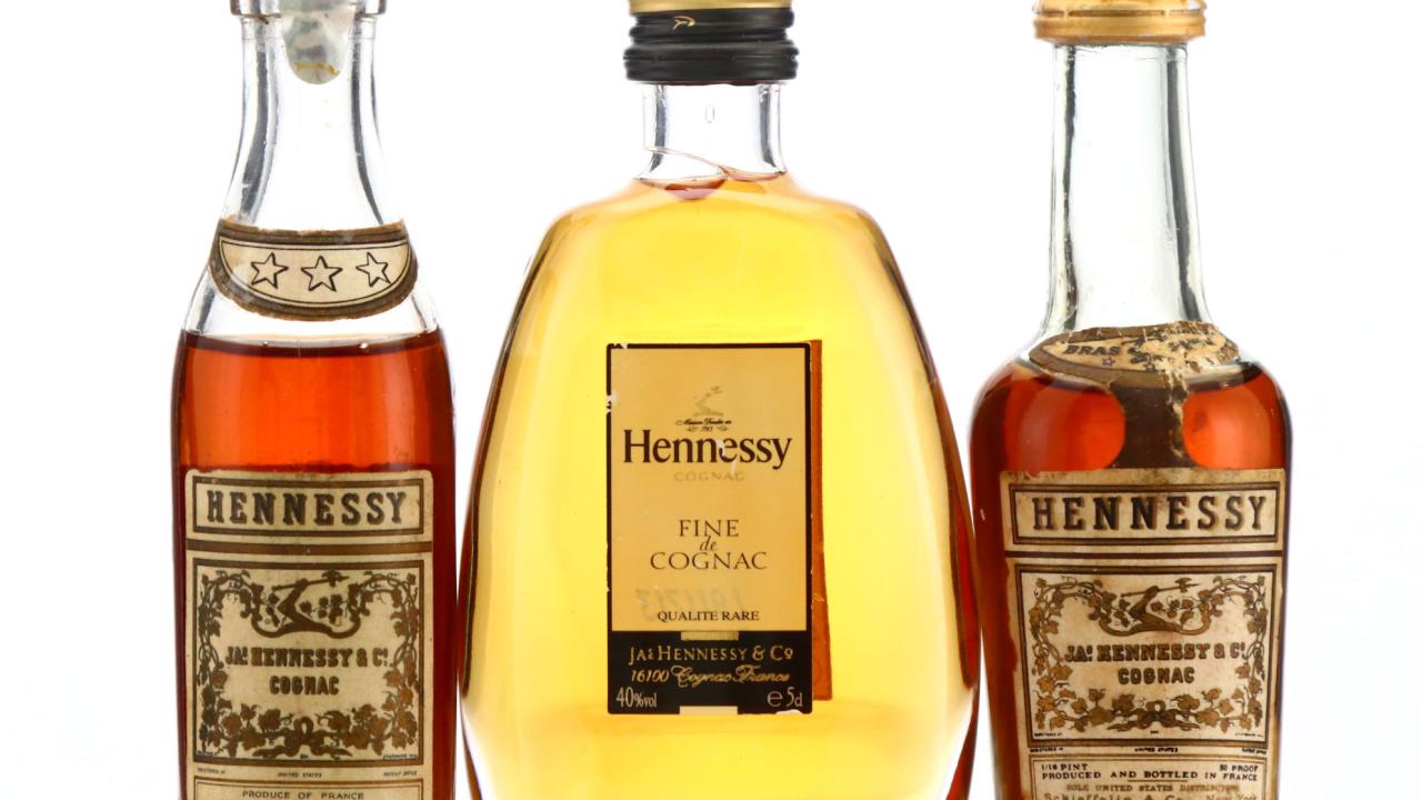 Hennessy Cognac Miniature x 3 Whisky | Whisky Auctioneer