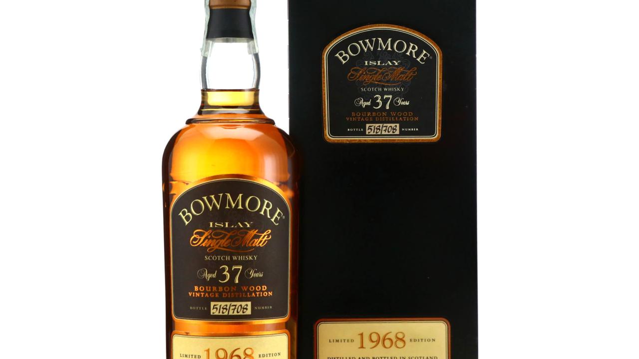 Bowmore 1968 Bourbon Wood 37 Year Old Whisky | Whisky Auctioneer