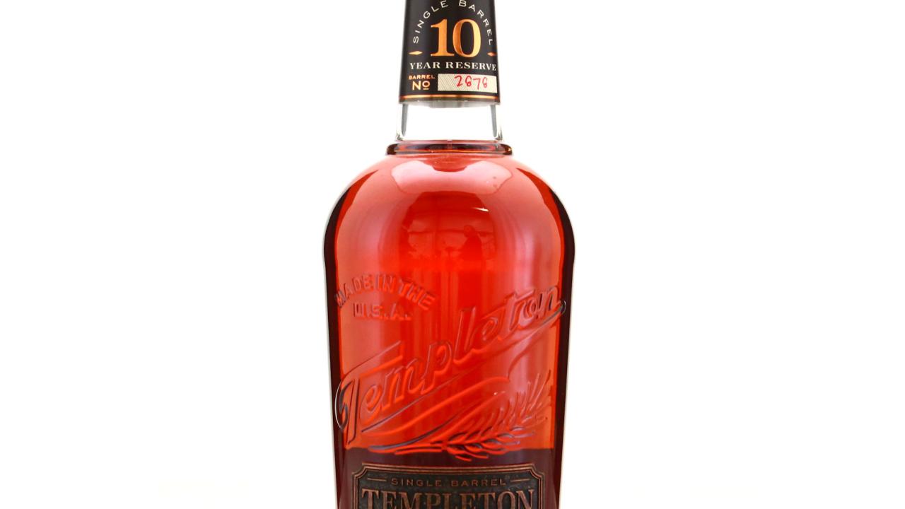 Templeton 10 Year Old Single Barrel Straight Rye #2878 Whisky | Whisky ...