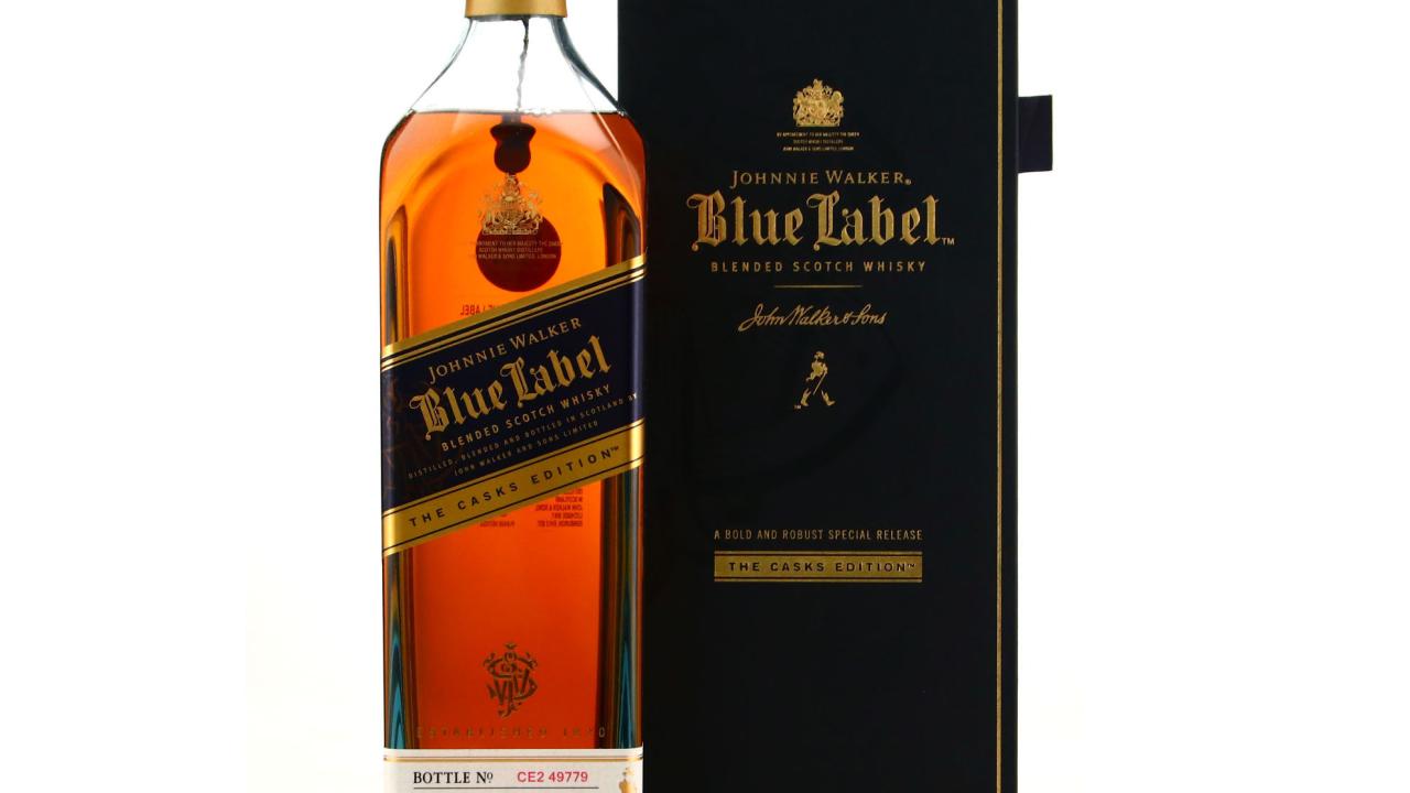 Johnnie Walker Blue Label Casks Edition Whisky | Whisky Auctioneer