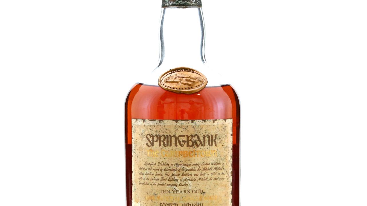 Springbank 10 Year Old J. Archibald Mitchell 75clese Whisky | Whisky ...