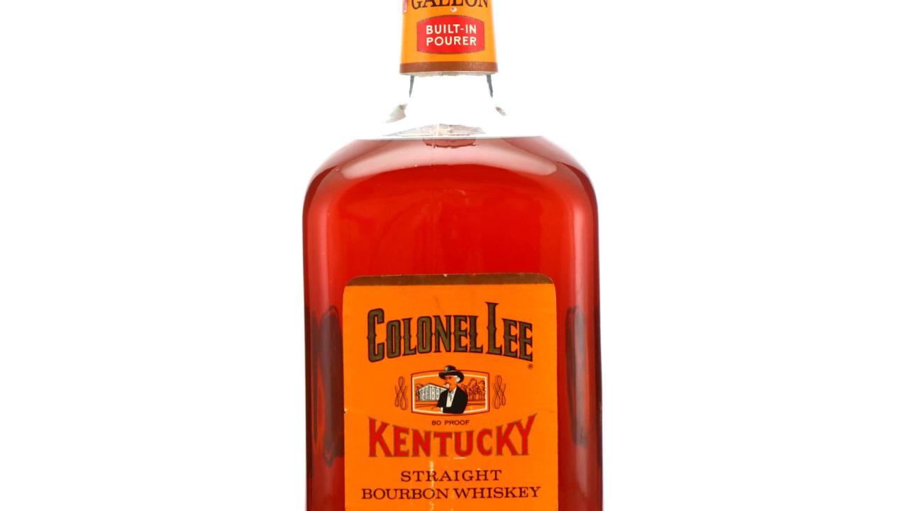 Colonel Lee Kentucky Straight Bourbon 1974 Whisky | Whisky Auctioneer