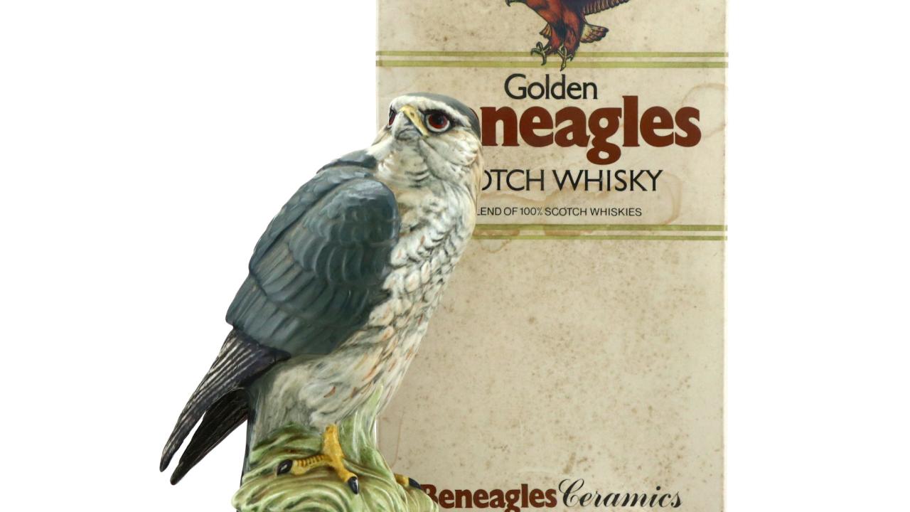 Golden Beneagles Scotch Whisky - Merlin Decanter Whisky | Whisky Auctioneer